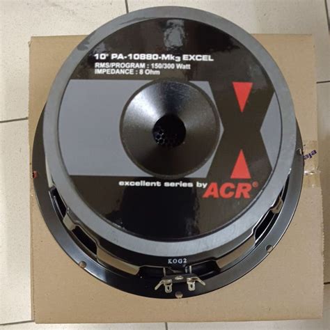 Jual Speaker Acr Excellent 10 Inch Pa 10880 Mk3 Excel Shopee Indonesia