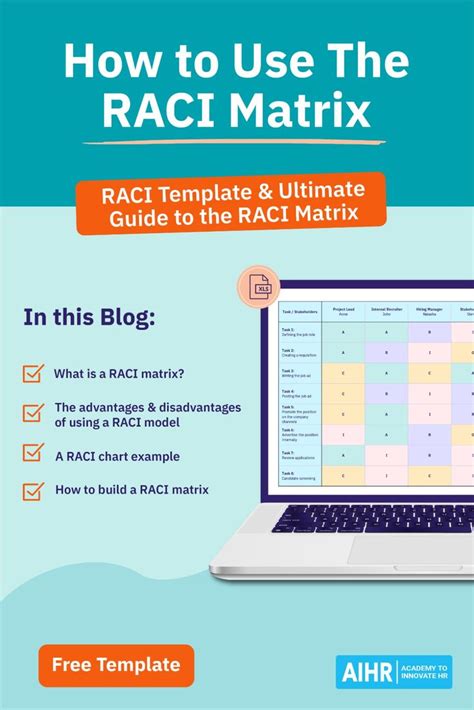 Master The RACI Matrix With Our Excel Template FREE DOWNLOAD