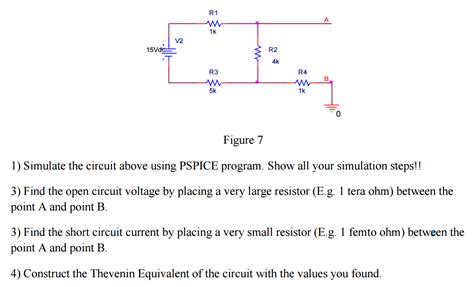 Solved Simulate The Circuit Above Using Pspice Program S