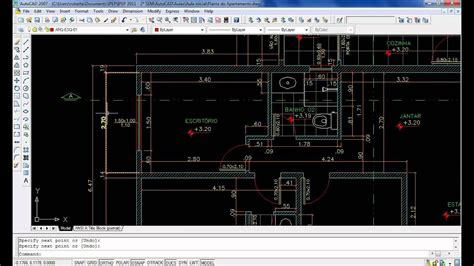 AutoCAD Aula OBJECT SNAP trabalhando precisão YouTube