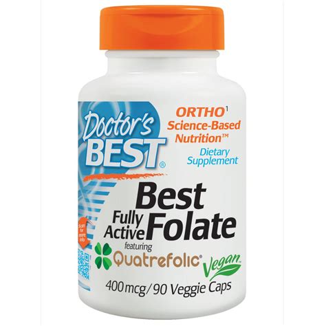 Best Folate Fully Active Doctors Best Dietary Supplement Australia