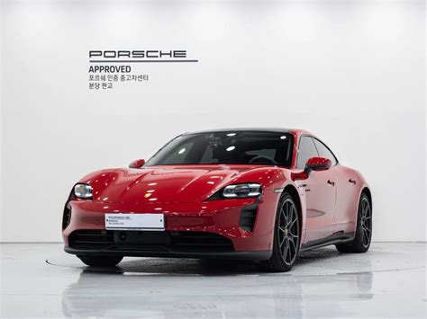 중고 포르쉐 Taycan Gts 을 를 포르쉐 인증중고차 센터 분당 판교 에서 구입