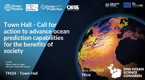 Mercator Ocean Leads Global Call For Action To Advance Ocean Prediction