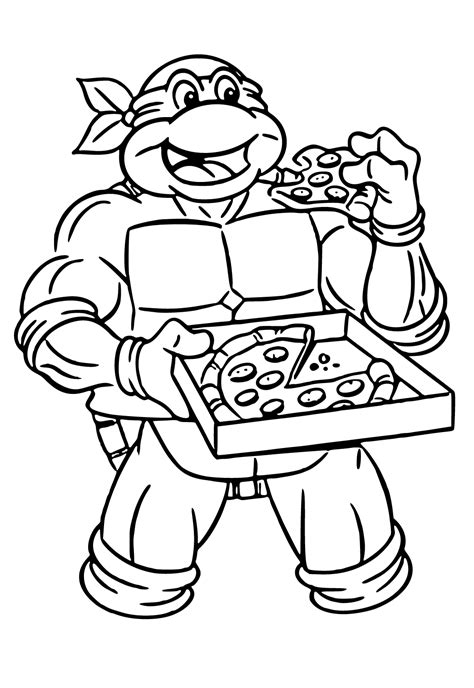 Disegni E Immagini Tartarughe Ninja Da Colorare E Stampare Gratis Per Adult… Disegni Da