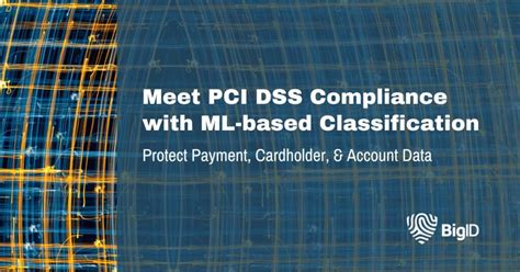 Meet Pci Dss Compliance With Ml Based Classification Bigid