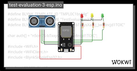 Sensor Ketinggian Blync O Wokwi Esp32 Stm32 Arduino Simulator