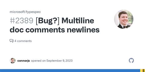 Bug Multiline Doc Comments Newlines Issue 2389 Microsoft