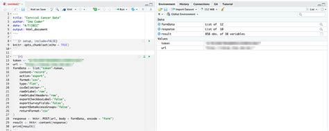 using the redcap api