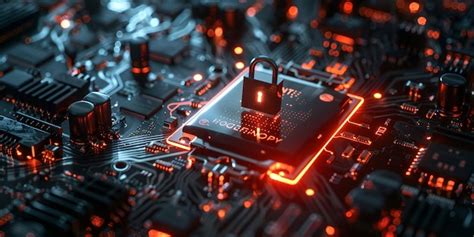 Premium Photo Circuit Board With Computer Cpu