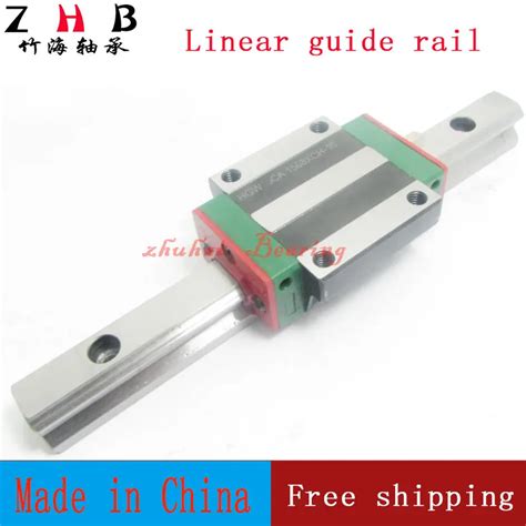 2pcs Linear Rail Hgr20 L1500mm Cnc Parts And 4pcs Hgw20ca Linear Guide