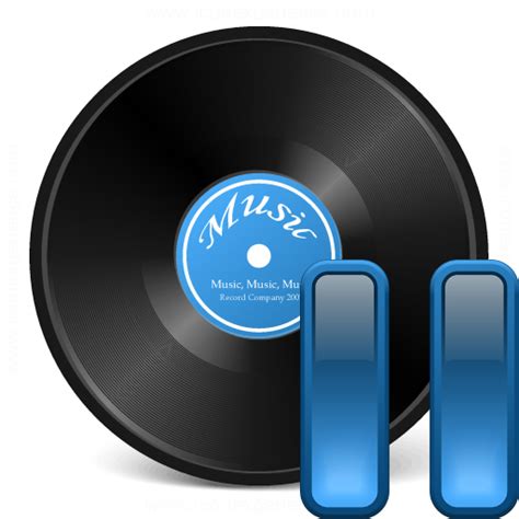 IconExperience V Collection Record Pause Icon