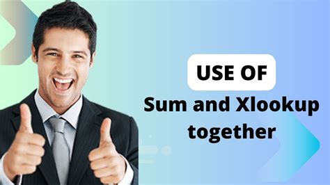 How To Use Sum And Xlookup Together In Excel A Powerful Combo Xlookup Youtube