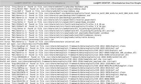 Sophos Detects Kali Linux S Script As Malware And Trojans Discussions Free Tools Sophos