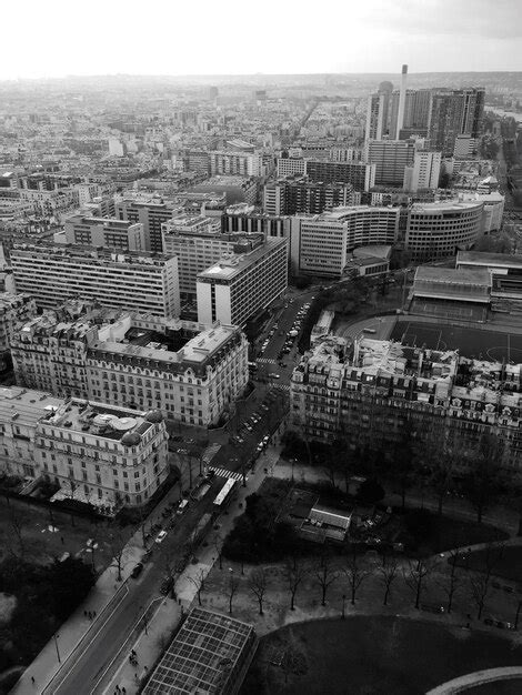 Premium Photo High Angle Shot Of Cityscape