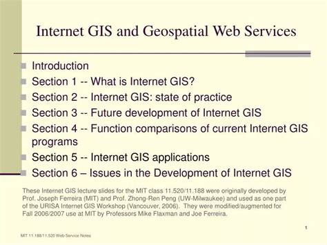 Ppt Internet Gis And Geospatial Web Services Powerpoint Presentation