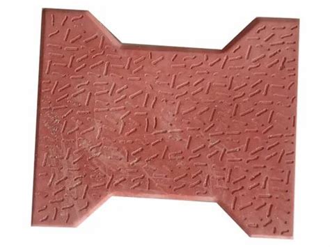 Red And Grey Interlocking Concrete Blocks Size 8x6inch Thickness 90mm At ₹ 43 Sq Ft In Bengaluru