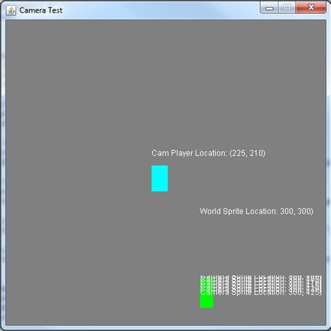 Java 2d Game Camera Logic Stack Overflow