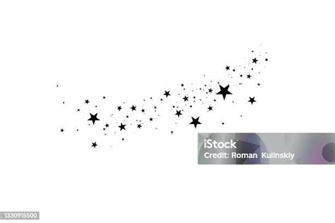 흰색 배경에 별 우아한 스타와 블랙 스타 촬영 유성 혜성 소행성 별 별에 대한 스톡 벡터 아트 및 기타 이미지 별 별 모양 배경 주제 Istock