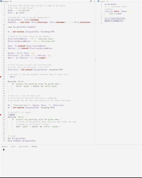 Github Nohwndscript Tester Prototype For End To End Testing Of Powershell Scripts