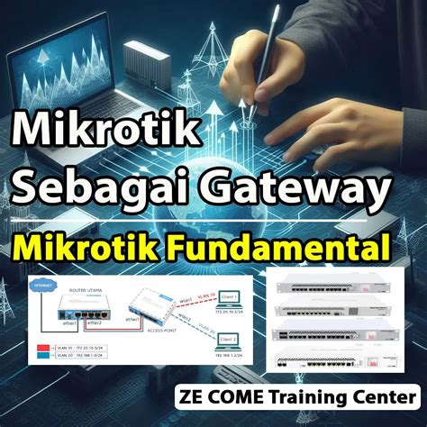 Konfigurasi Mikrotik Sebagai Gateway Panduan Lengkap Untuk Pemula Kursus Komputer Pringsewu