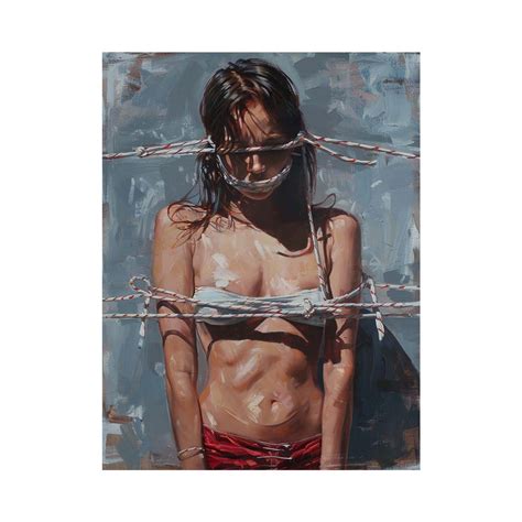 Tied Up Canvas Art Prints
