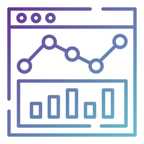 Statistic Generic Gradient Icon