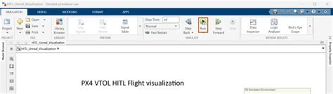 Visualize Px4 Hardware In The Loop Hitl Simulation With Vtol Uav Over
