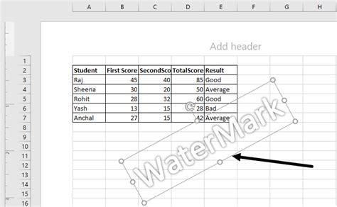 Remove Watermark In Excel Step By Step How To Delete Watermark