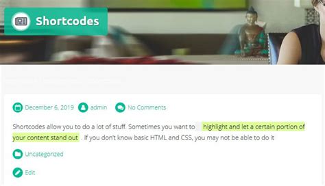 how to add shortcodes to wordpress to add dynamic content to a website