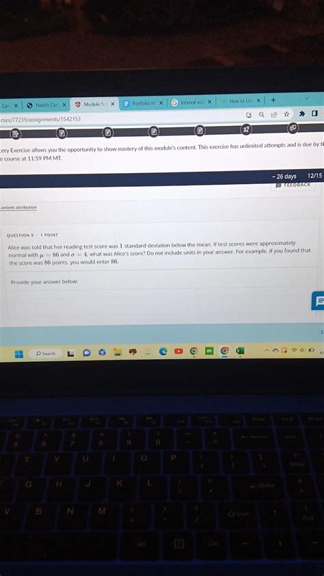 Solved QUESTION I POINT Alice Was Told That Her Reading Chegg Com