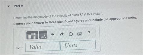 Solved When The Slider Block C Is In The Position Shown In Chegg Com