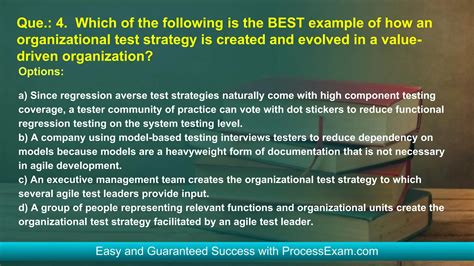 [pdf] Istqb Agile Test Leadership At Scale Ct Atlas Certification Q And A Pdf Standardized