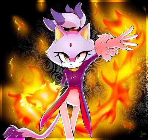 Blaze The Cat Deviantart