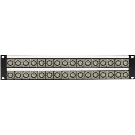 Buy In India My Custom Shop 32 Port 4k 8k 12g Sdi Feed Through Bnc Patch Panel With Rear Lacing