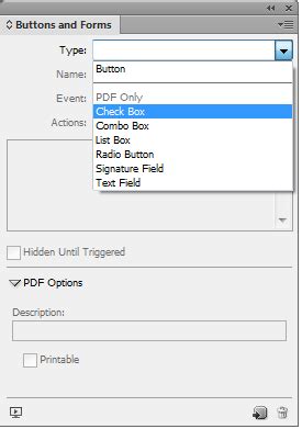 Work With Forms In InDesign