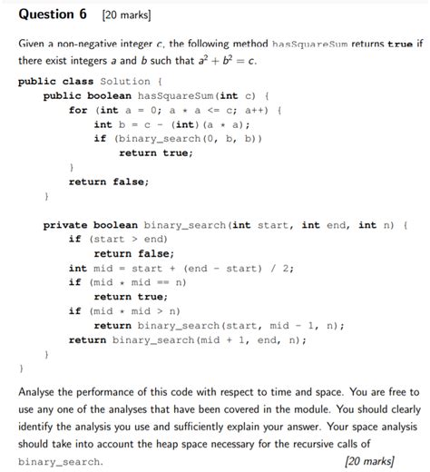 Solved Question Marks Given A Non Negative Integer C Chegg
