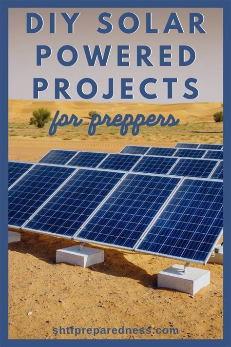 Simple Diy Solar Powered Projects For Preppers Artofit