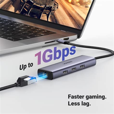 Ugreen Revodok 6 In 1 Usb C Hub Gigabit Ethernet Adapter Ugreen Eu