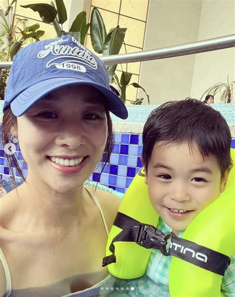 강경준♥ 장신영 수영복 몸매 아찔정우와 수영장 데이뚜