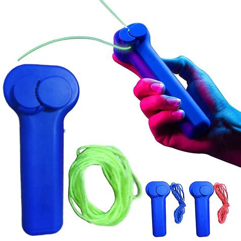 String Shooter Glow In The Dark Loop Lasso Toy String Rope Launcher