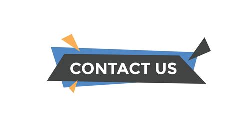 Contact Us Button Web Banner Templates Vector Illustration 17055622