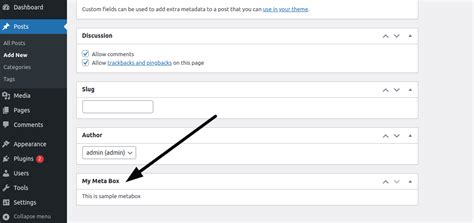 Wordpress Metabox Tutorial Add Form Inputs To Metabox