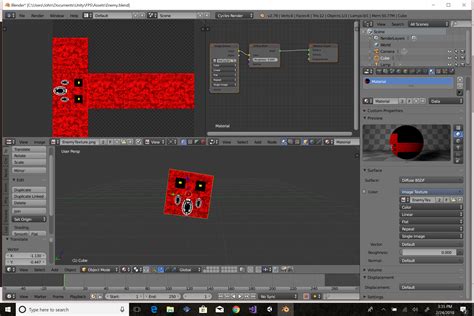 Exporting Object From Blender To Unity Materials And Textures Blender Artists Community