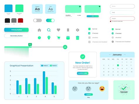Ui Components By Megha Gaur On Dribbble