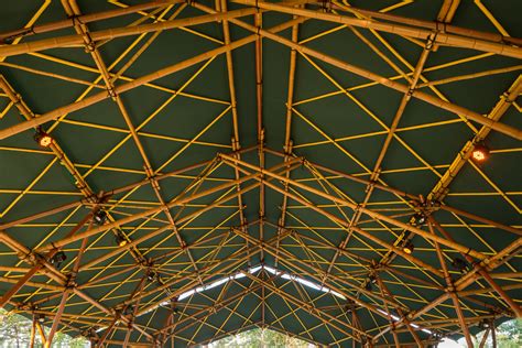 Gallery Of Deployable Bamboo Structure Pavilion Bambutec Design 14
