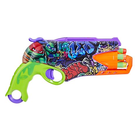 Teenage Mutant Ninja Turtles Mutant Mayhem Nerf Dart Blaster Toys And Collectibles Eb