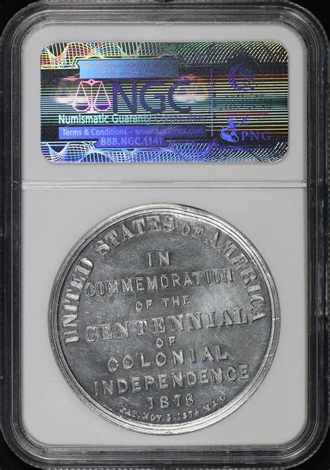 1876 Pa Hk 74 Us Centennial Exposition Declaration Of Independence So