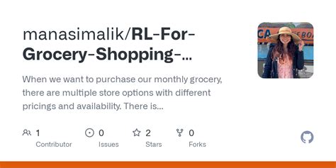 RL For Grocery Shopping Solutions README Md At Master Manasimalik RL