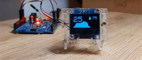 Simple Diy Weather Station With Dht11 And Oled Display Visuino