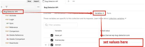 API Getting Started Tutorial WP Bug Detector